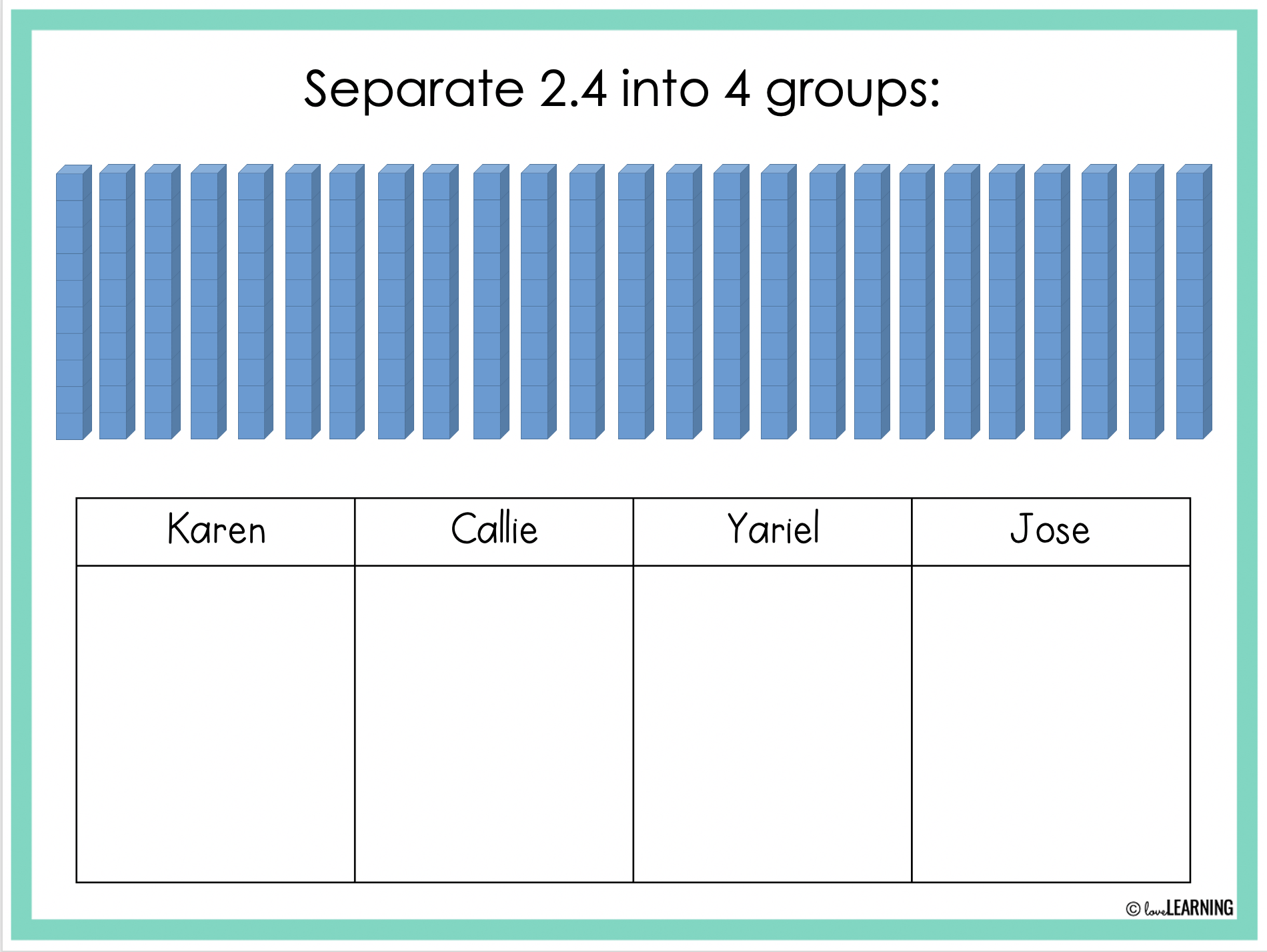 How to Teach Dividing Decimals to 5th Graders - Love Learning