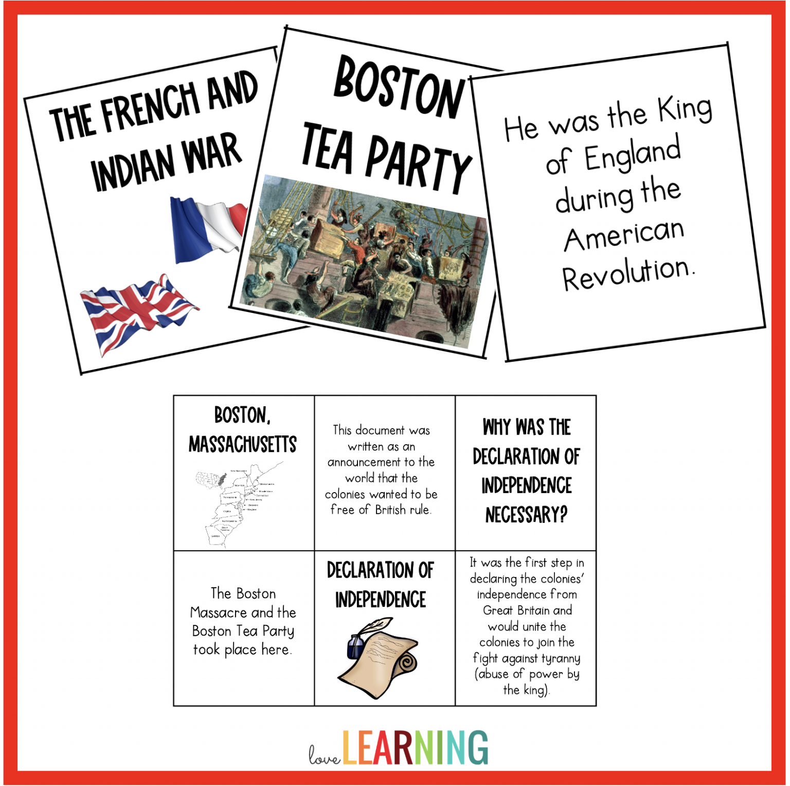 Teaching the American Revolution - Love Learning